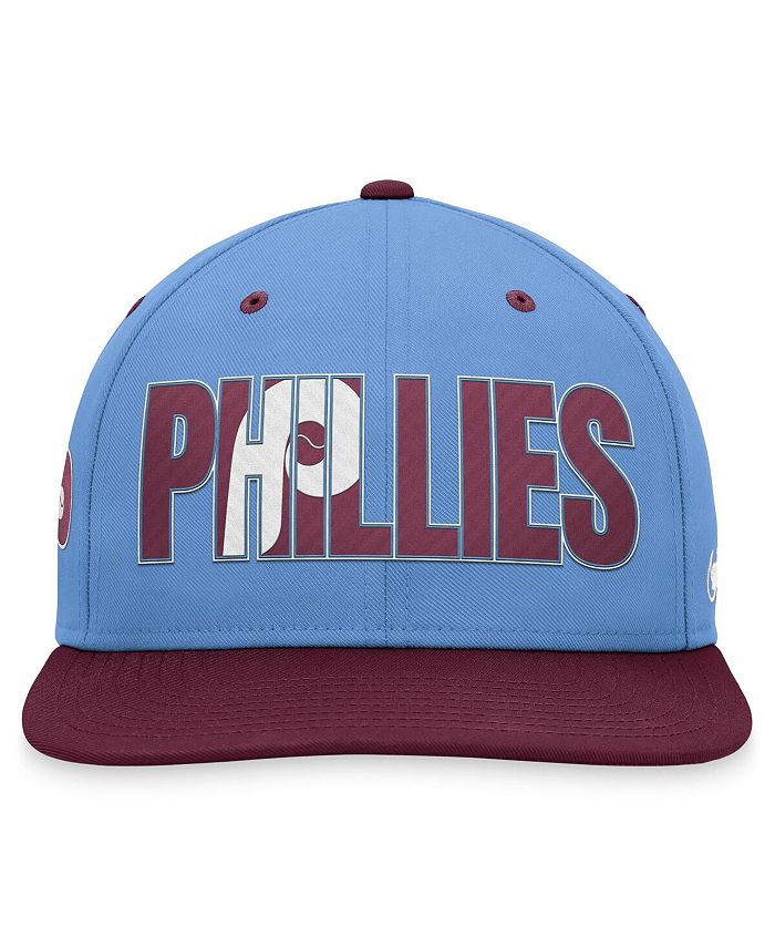 Nike Men's Light Blue Philadelphia Phillies Cooperstown Collection Pro ...