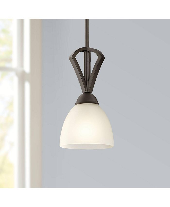 Possini Euro Design Milbury Bronze Brown Iron Mini Pendant Light ...