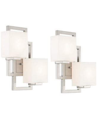 Possini Euro Design Lighting on the Square Modern Wall Light Sconces ...