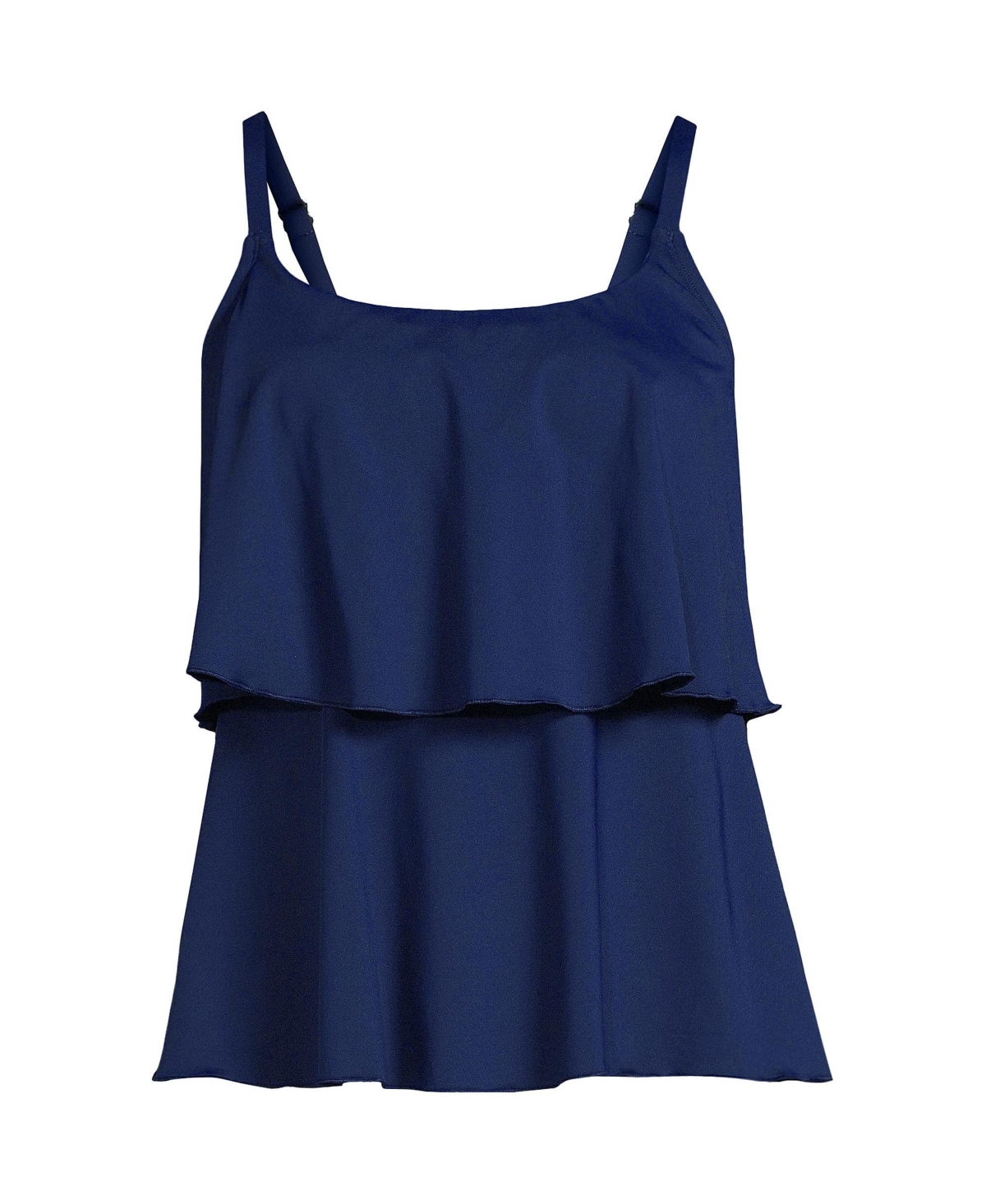 Click here for Lands End Womens Scoop Neck Tiered Tankini Swimsui... prices