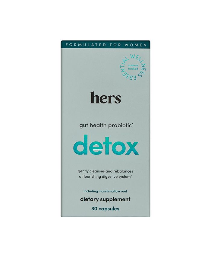 Hers Detox Gut Health Women's Probiotic Supplement - Macy's