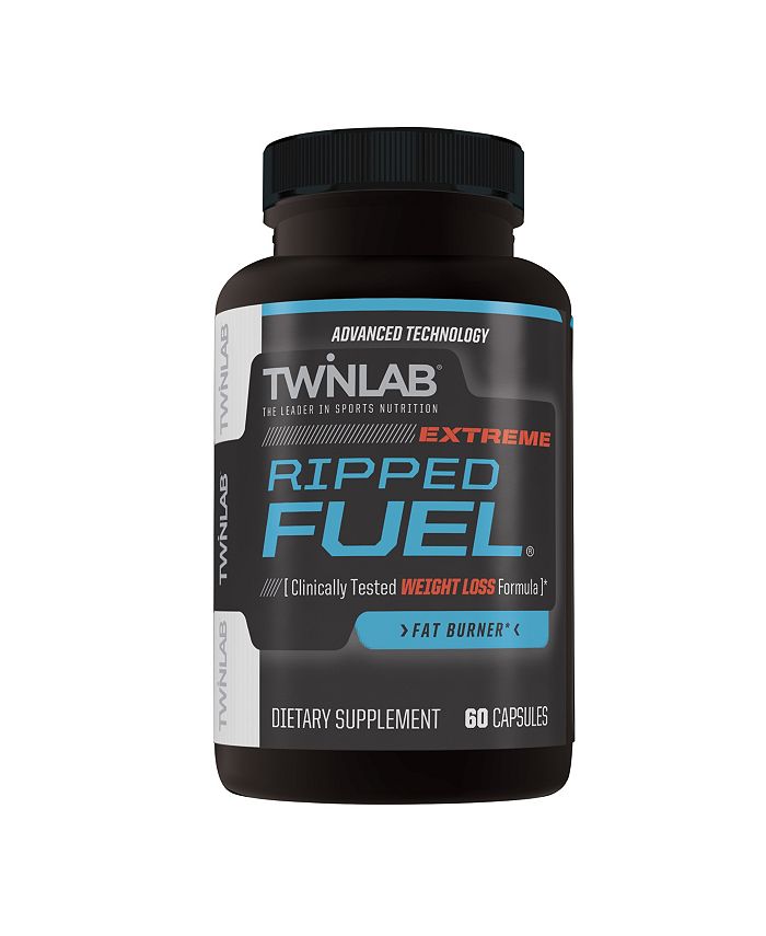 Twinlab Ripped Fuel Extreme - Energy Supplement to Support Weight ...