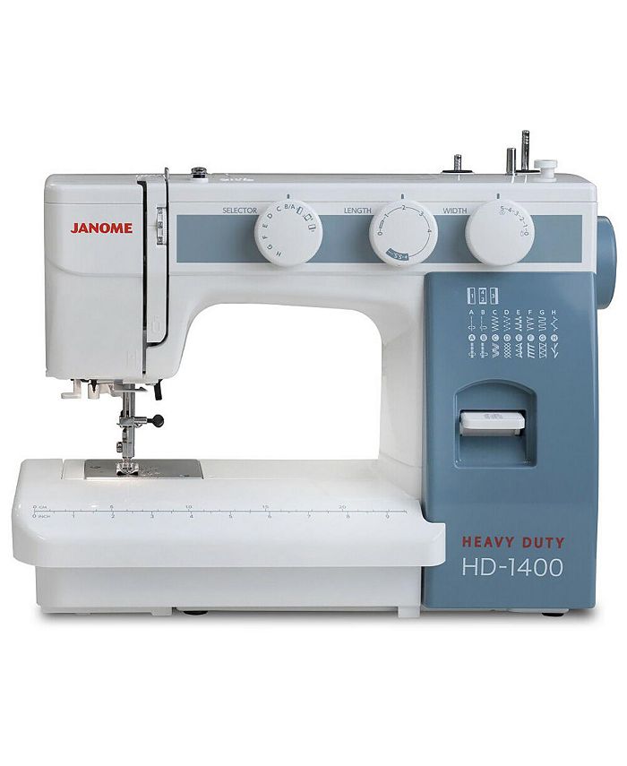 Janome HD1400 Heavy Duty Mechanical Sewing Machine - Macy's