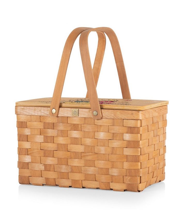 Picnic Time Disney Mickey Minnie Mouse Poppy Personal Picnic Basket ...