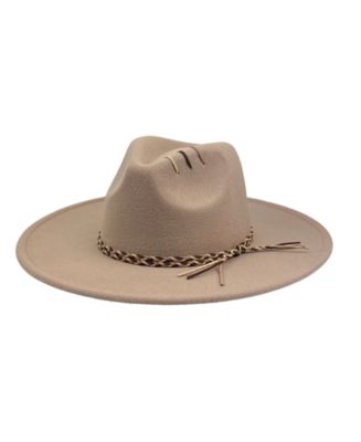 Marcus Adler Braid Trim Felt Panama Hat - Macy's