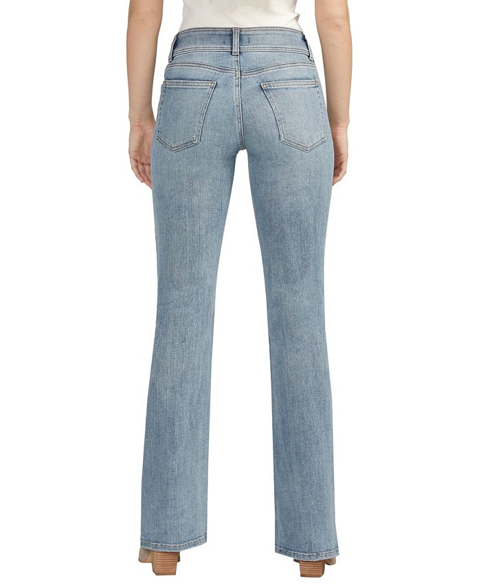 Silver Jeans Co. Women's Be Low Low Rise Flare Jeans - Macy's