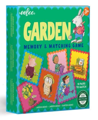 Eeboo Garden Little Square Memory Game - Macy's