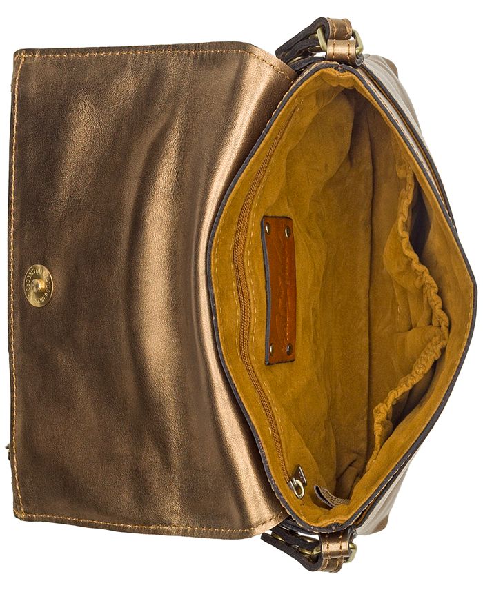 Patricia Nash Corfu Small Leather Crossbody Bag - Macy's