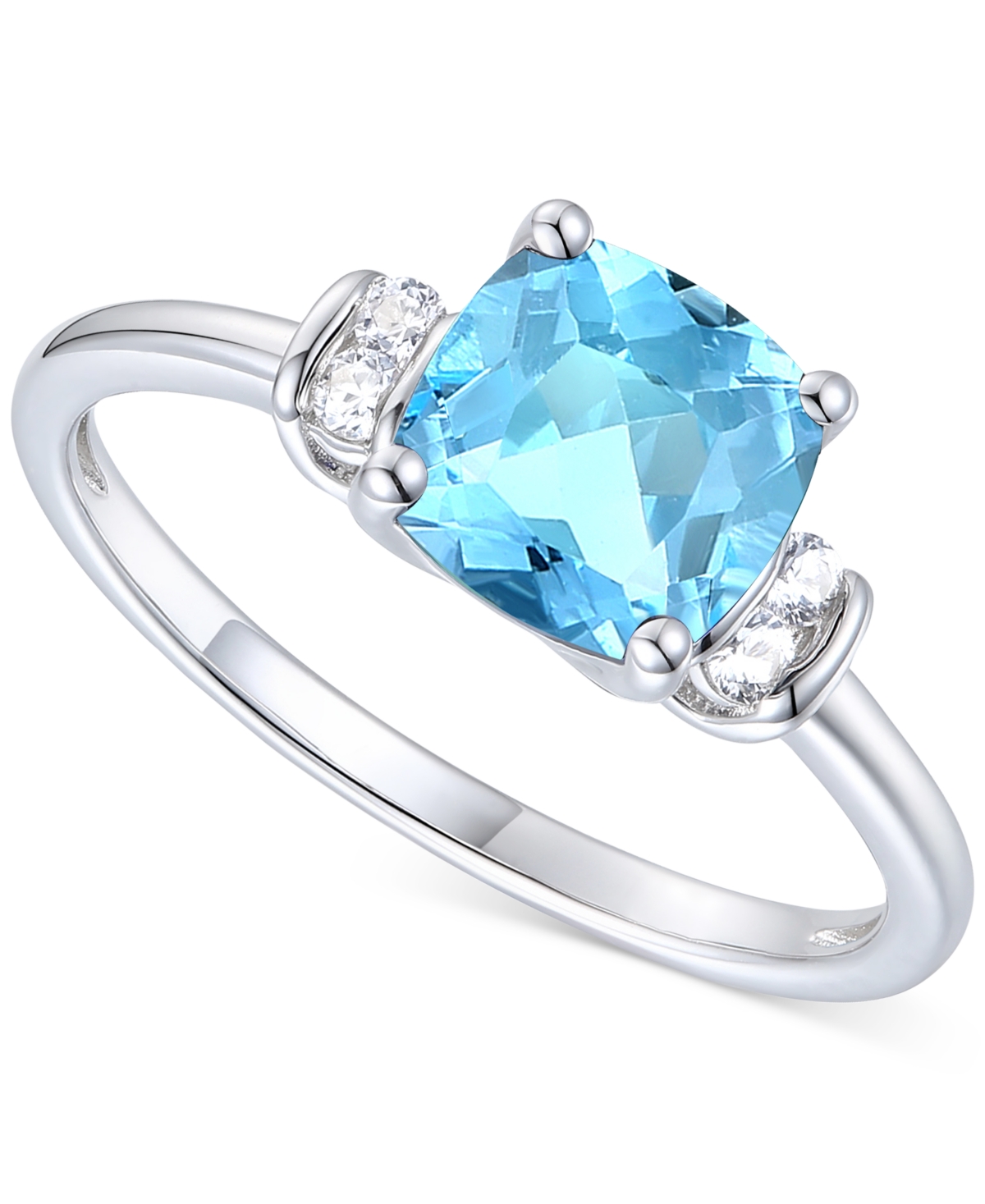 Click here for Amethyst (1-1/3 ct. t.w.) & Lab-Grown White Sapphi... prices