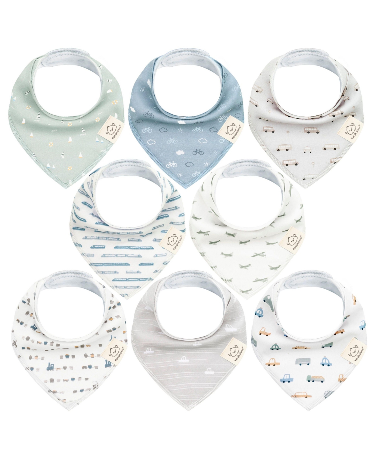Click here for KeaBabies 8pk Baby Bandana Bibs  Baby Drool Bibs f... prices