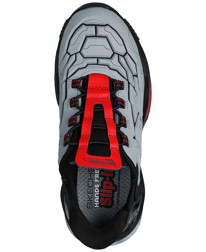 Skechers Big Boys Slip-ins - Skech Bots - Orbitron Slip-On Athletic ...