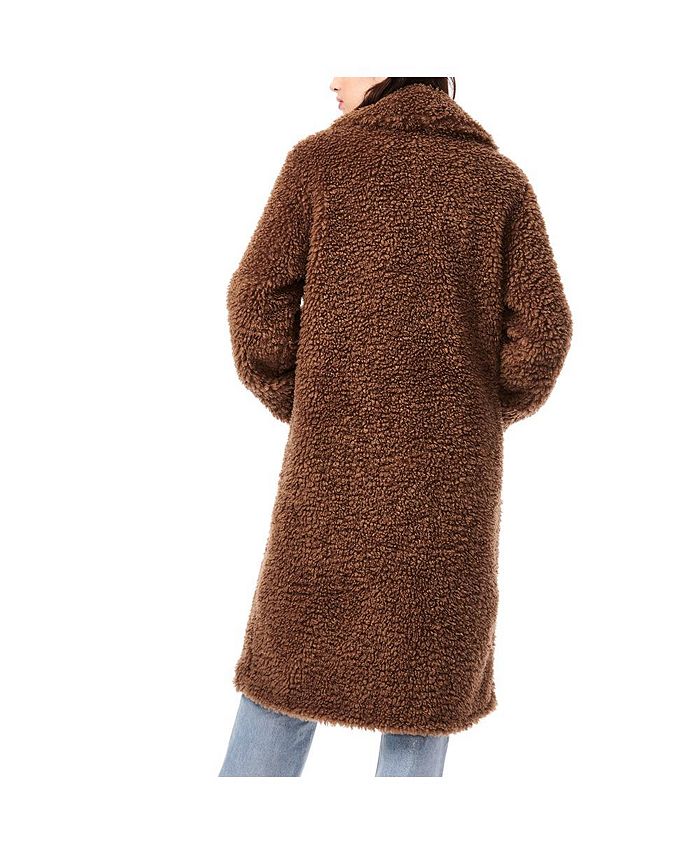 Bernardo Women's Long Faux Fur Coat - Macy's