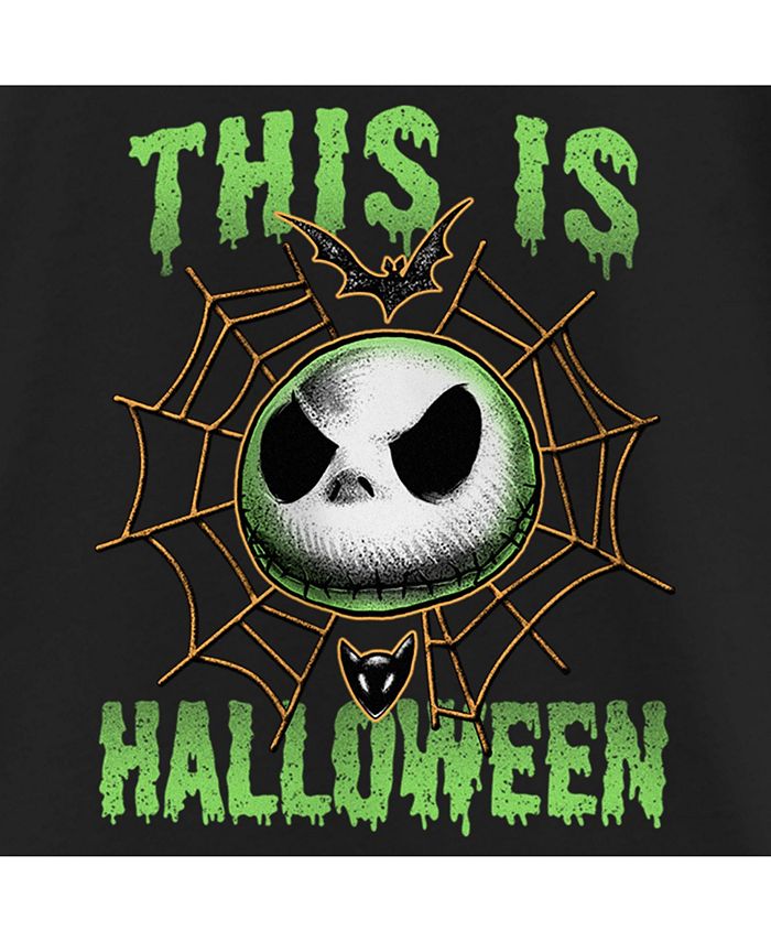 Disney Girl's The Nightmare Before Christmas This Is Halloween Jack ...