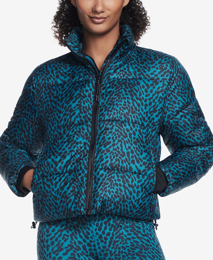 Skechers Women's DVF Animal Puffer Jacket - Macy's