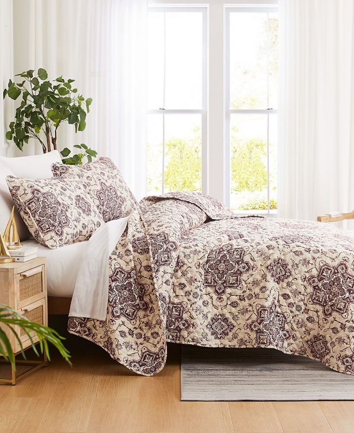 Southshore Fine Linens Persia Oversized 2 Piece Quilt Set, Twin/Twin XL ...
