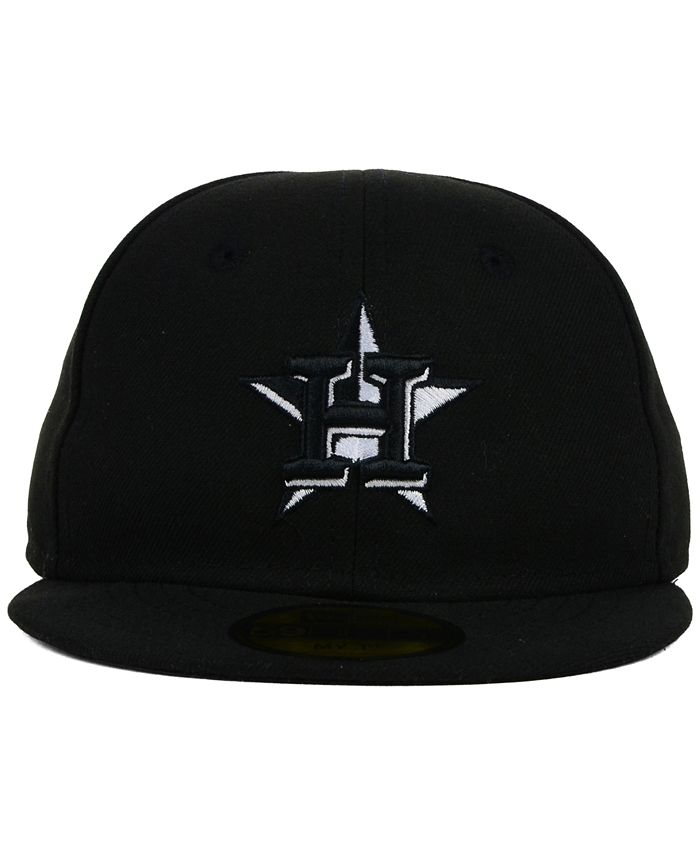 New Era Kids' Houston Astros Black and White 59FIFTY Cap - Macy's