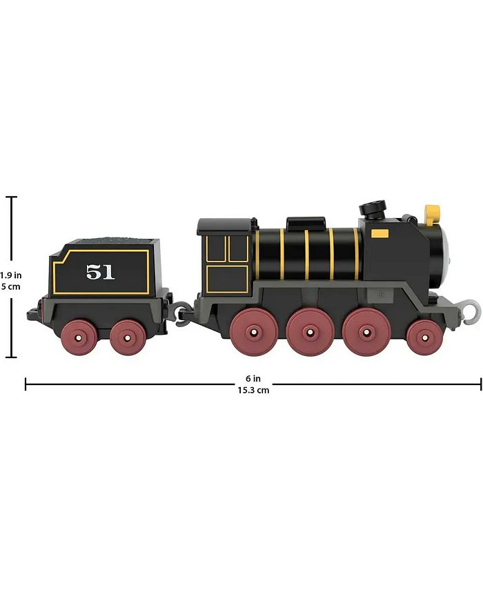 Fisher-Price Thomas & Friends Push-Along Hiro Toy Die-cast Train Engine ...