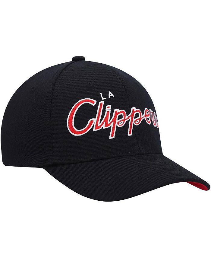 Mitchell & Ness Men's Black LA Clippers MVP Team Script 2.0 Stretch ...