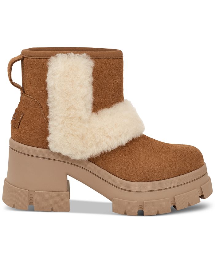 UGG® Women's Brooklyn Sunburst Brooklyn Spill-Seam Booties - Macy's