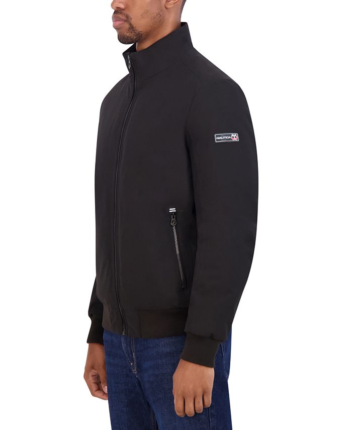 Nautica Men's Transitional Zip-Front Bomber Jacket - Macy's