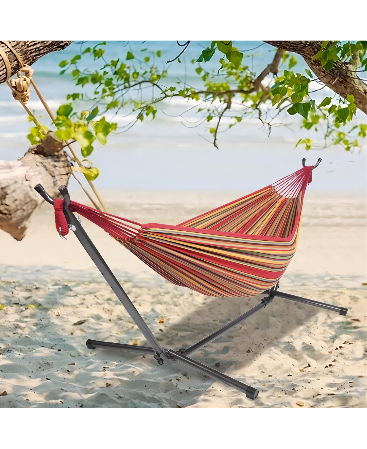 Click here for Sugift 2-person Hammock with Stand  Multi-color -... prices