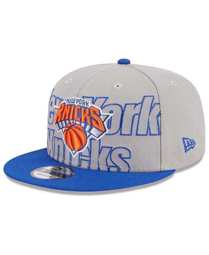 New Era Men's Gray, Blue New York Knicks 2023 NBA Draft Two-Tone 9FIFTY ...
