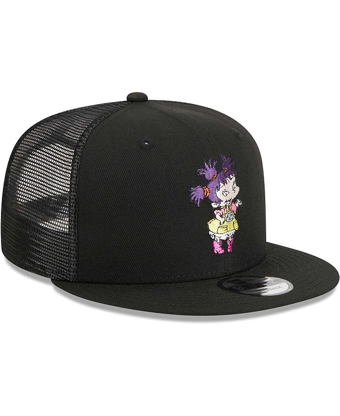 New Era Men's Black Rugrats Kimi Trucker 9FIFTY Snapback Hat - Macy's