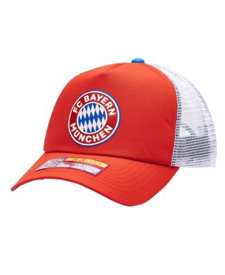 Men's Red Bayern Munich Trucker Adjustable Hat - Macy's