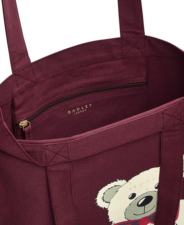 Radley London Radley Teddy Medium Canvas Tote - Macy's