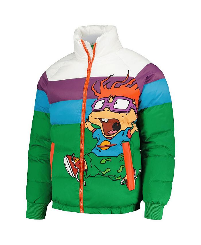 Freeze Max Men's Green Rugrats Raglan Full-Zip Puffer Jacket - Macy's