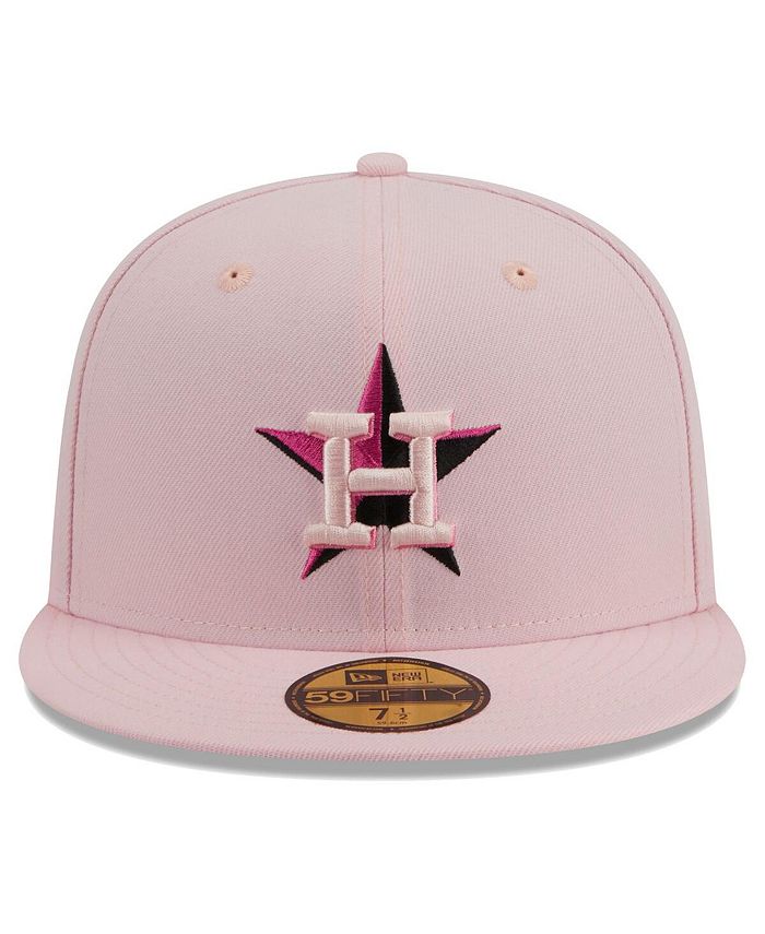 New Era Men's Pink Houston Astros 2017 MLB World Series 59FIFTY Fitted ...