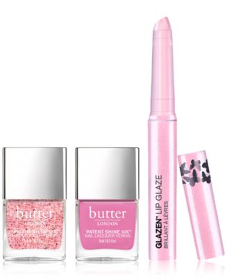 butter LONDON 3-Pc. Let's Go Party Lips & Tips Set - Macy's