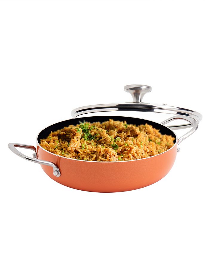 INFUSE Latin Aluminum 3 Quart Caldero with Lid - Macy's