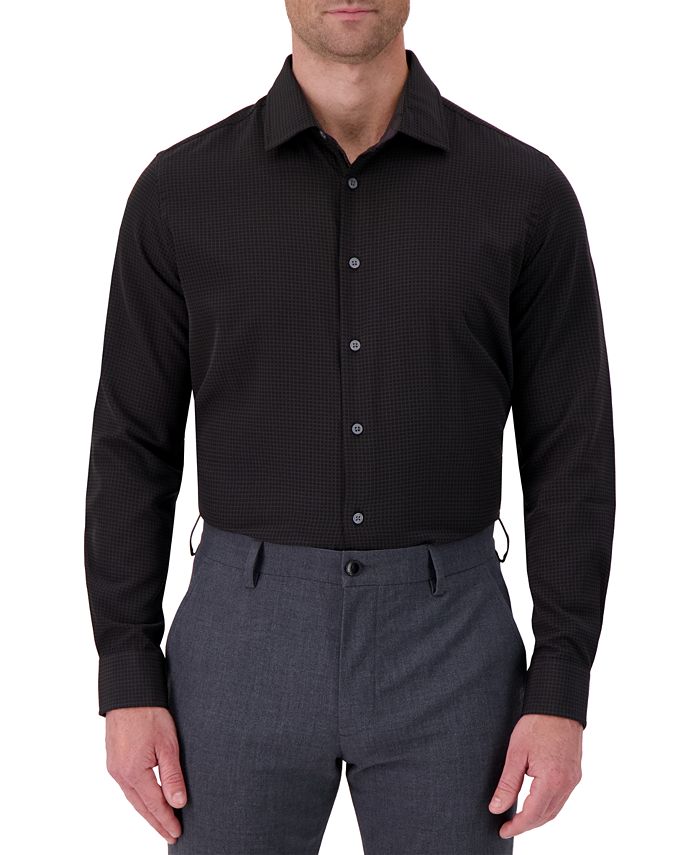 Report Collection Men's Slim-Fit Tonal-Print Shirt - Macy's