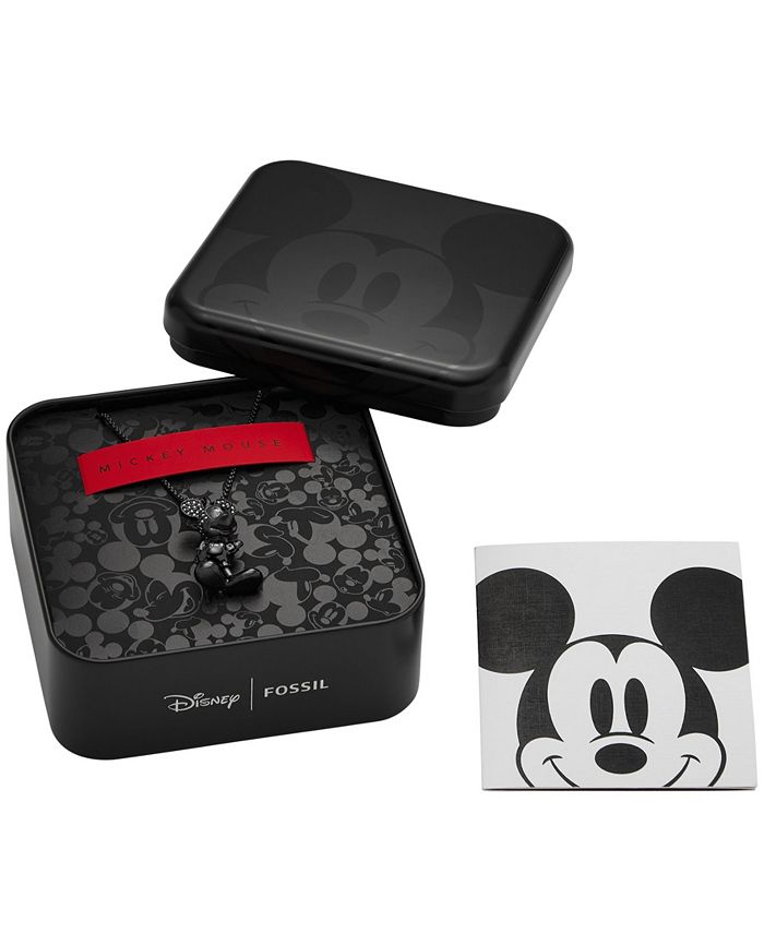 Fossil Disney x Fossil Special Edition Men's Hematite Crystal Mickey ...