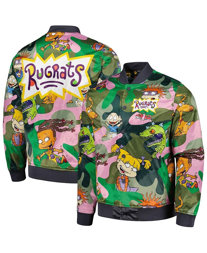 Freeze Max Men's Camo Rugrats Graphic Satin Full-Snap Jacket - Macy's