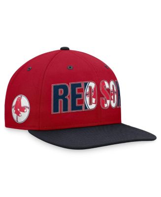 Men's Nike Red Boston Red Sox Cooperstown Collection Pro Snapback Hat ...