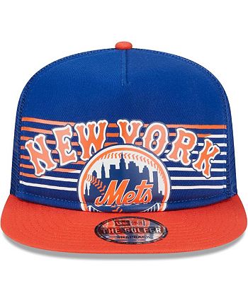 New Era Men's Royal New York Mets Speed Golfer Trucker Snapback Hat ...