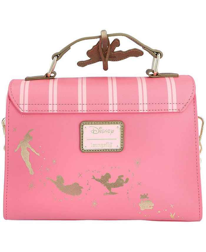 Loungefly Women's Pink Peter Pan 70th Anniversary You Can Fly Crossbody ...