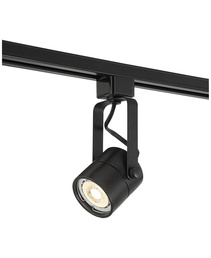 Pro Track Layna 3-Head LED Ceiling or Wall Track Light Fixture Kit ...