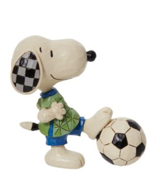 Enesco Peanuts Snoopy Soccer Mini Figure - Macy's