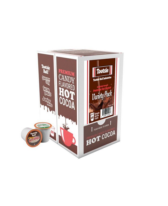 Tootsie Roll Candy Flavored Hot Cocoa Pods Variety Keurig 2.0 Maker, 40 ...