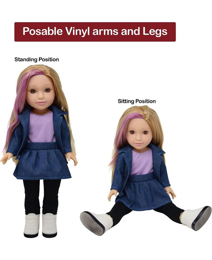The New York Doll Collection Glamour Girlz 14 Inch Poseable Fashion ...