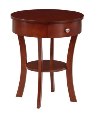 Convenience Concepts 20" Rubber wood Classic Accents End Table - Macy's