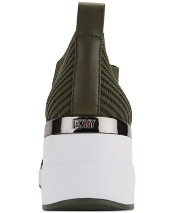 DKNY Women's Phebe Slip-On Wedge Sneakers - Macy's