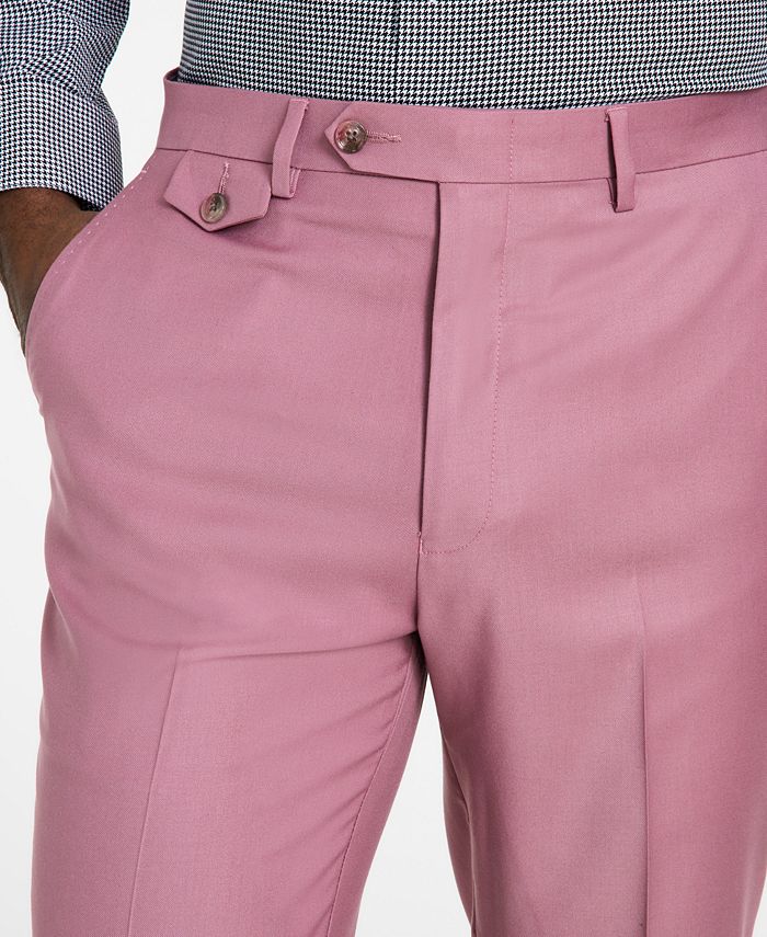 Tayion Collection Men's Classic-Fit Solid Suit Pants - Macy's