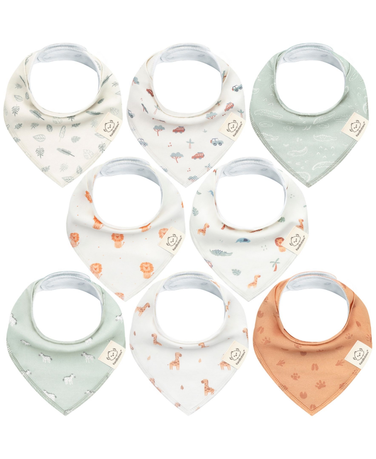 Click here for KeaBabies 8pk Baby Bandana Bibs  Baby Drool Bibs f... prices