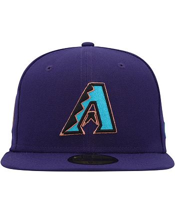 New Era Men's Purple Arizona Diamondbacks Turn Back The Clock 59FIFTY ...