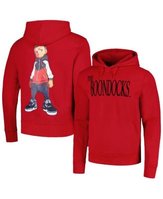 Men's and Women's Red The Boondocks Riley Freeman Pullover Hoodie - Macy's