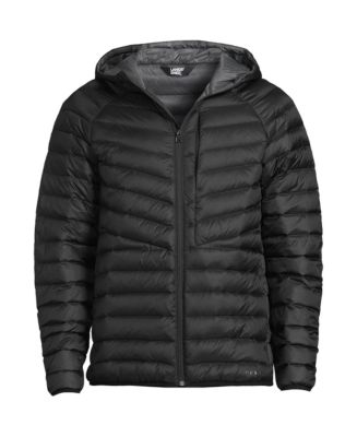 Lands' End Men's Wanderweight Ultralight Packable Hooded Down Jacket ...